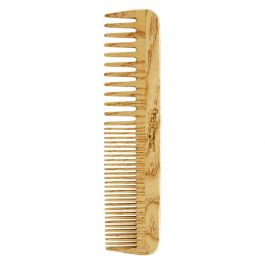 Big Ash Wood Comb with Wide & Fine Teeth | Tek Italy Australia